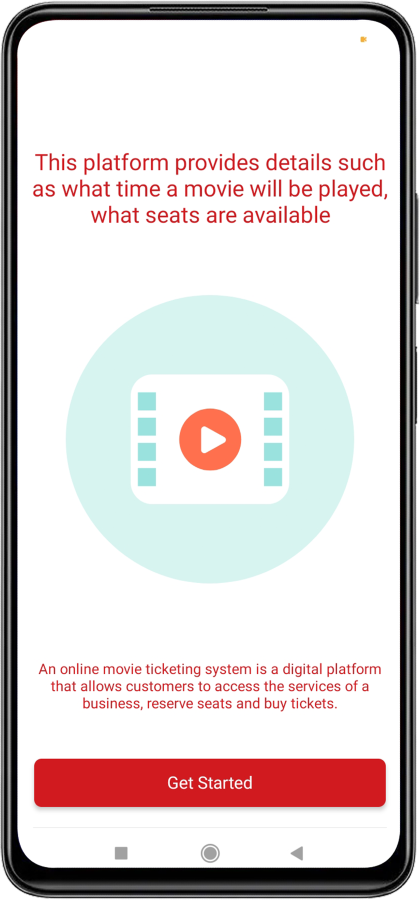 Movie Booking - Online Movie Ticket Booking React Native iOS/Android App Template by vg_infotec